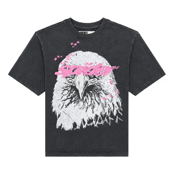 SP5DER Screaming Eagle Tee 'onyx