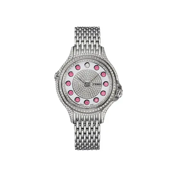 Fendi Crazy Carats Watch 'stainless Steel