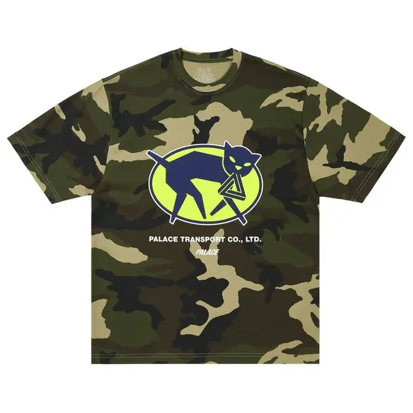 PALACE Transport T-shirt 'woodland Camo