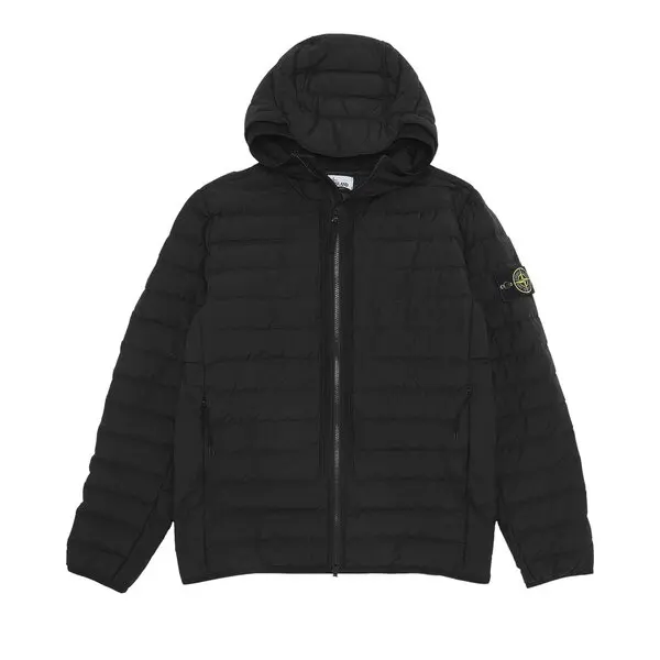 Stone Island Hooded Real Down Jacket