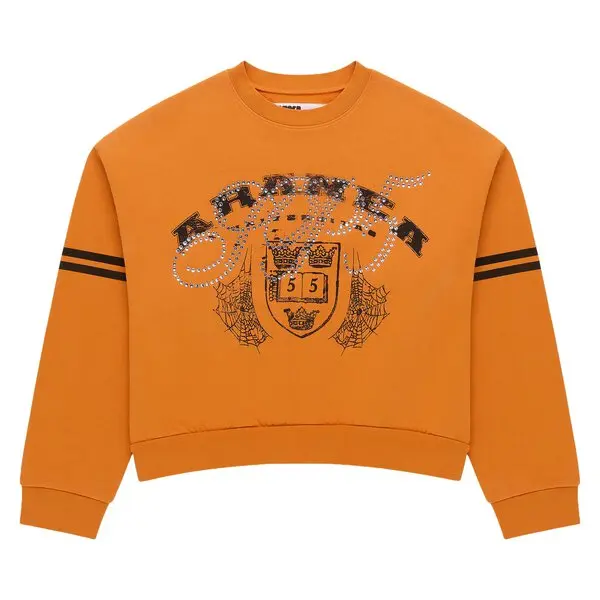 SP5DER Aranea Crewneck 'burnt