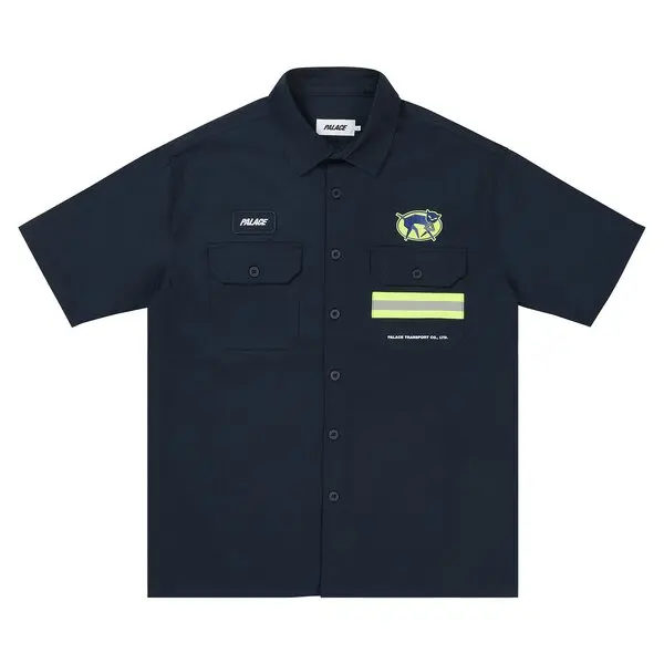 PALACE Transport Shirt 'navy