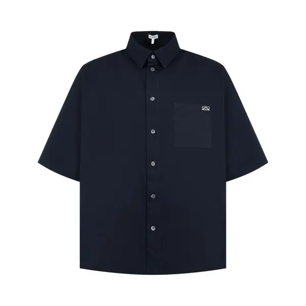 Loewe Short-sleeve Shirt 'dark Navy