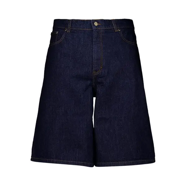 Casablanca Raw Denim Short 'indigo