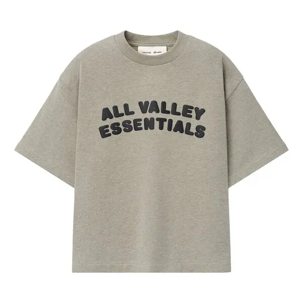 Fear Of God Merch Tee Boxy Fit 'seal Heather