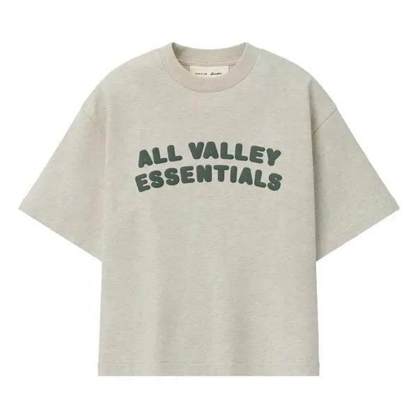 Fear Of God Merch Tee Boxy Fit 'vanilla Heather