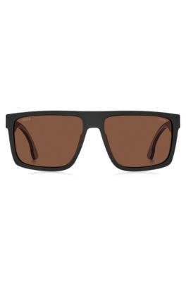 BOSS Black Sunglasses With High-contrast Polarized Lenses