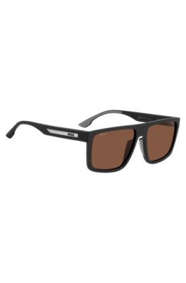 BOSS Black Sunglasses With High-contrast Polarized Lenses