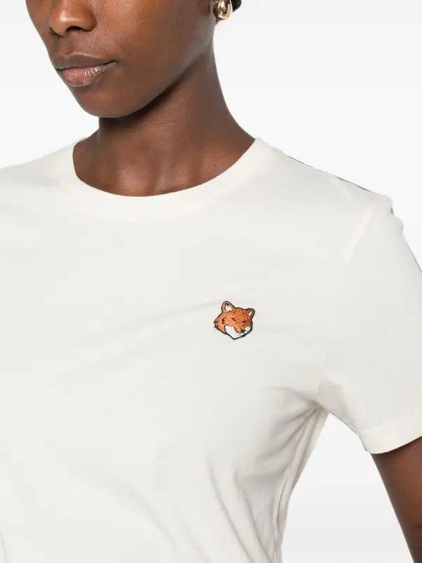 Maison Kitsuné Fox Head Cotton T-shirt