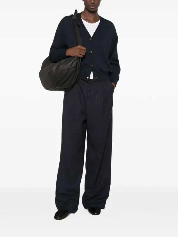 WHITE SAND Wide-leg Trousers