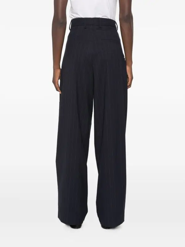 WHITE SAND Wide-leg Trousers