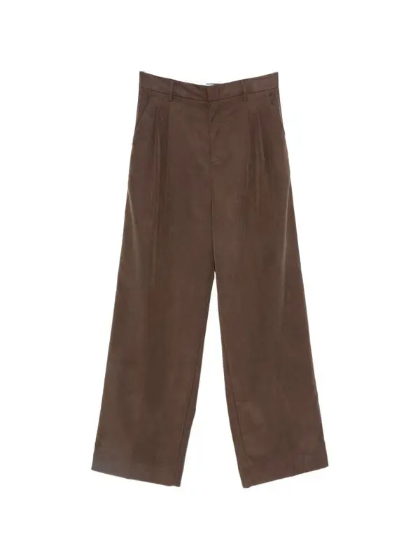 WHITE SAND Wide-leg Trousers