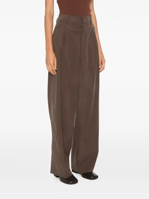 WHITE SAND Wide-leg Trousers