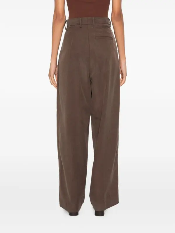 WHITE SAND Wide-leg Trousers