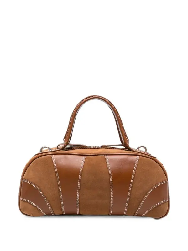 Dries Van Noten Leather Tote Bag - Brown