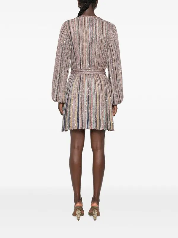 Missoni Zig Zag Motif Short Dress - Multi