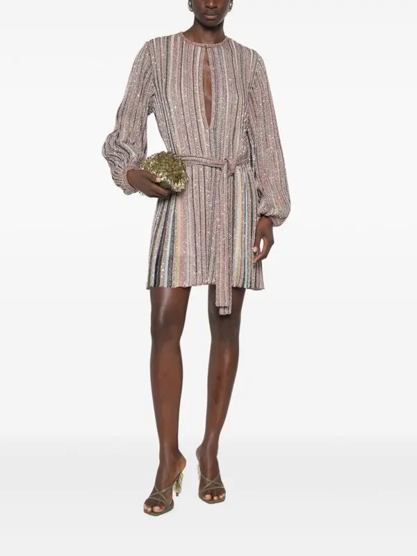 Missoni Zig Zag Motif Short Dress - Multi
