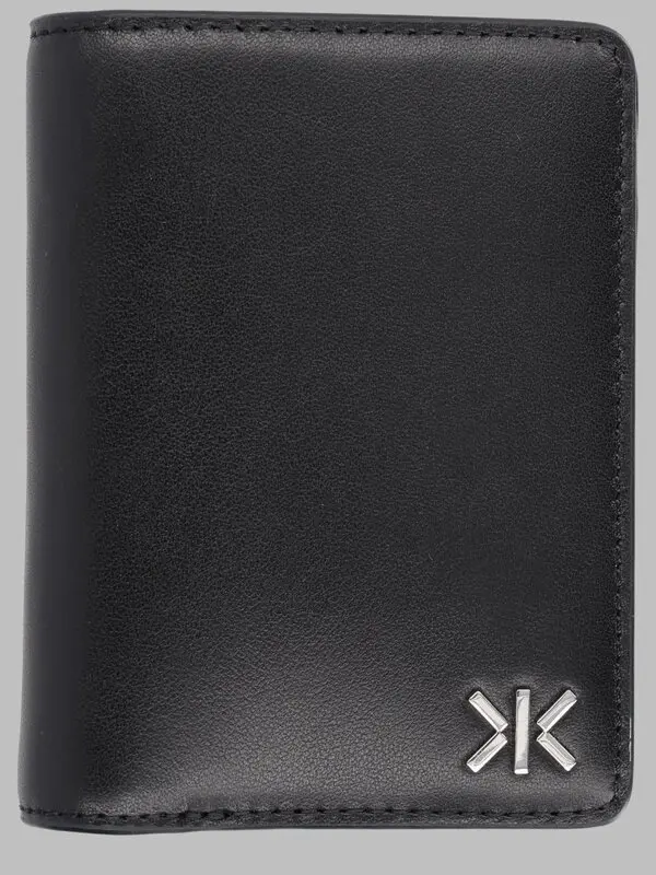 Kenzo Cow Leather Wallet With Cotton Lining