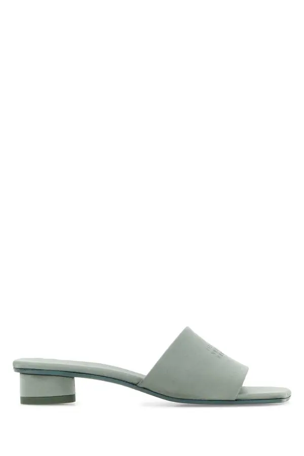 MAISON MARGIELA Satin Anatomic Numeric Flat Sandals