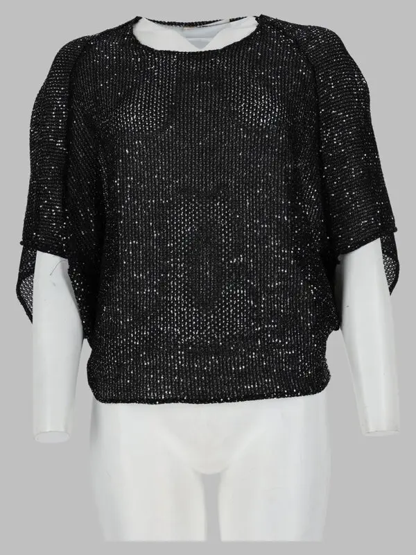 CIRCUS HOTEL Circus-inspired Hotel-style Sweater - Black