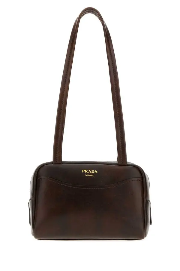 Prada Calf Leather Shoulder Bag