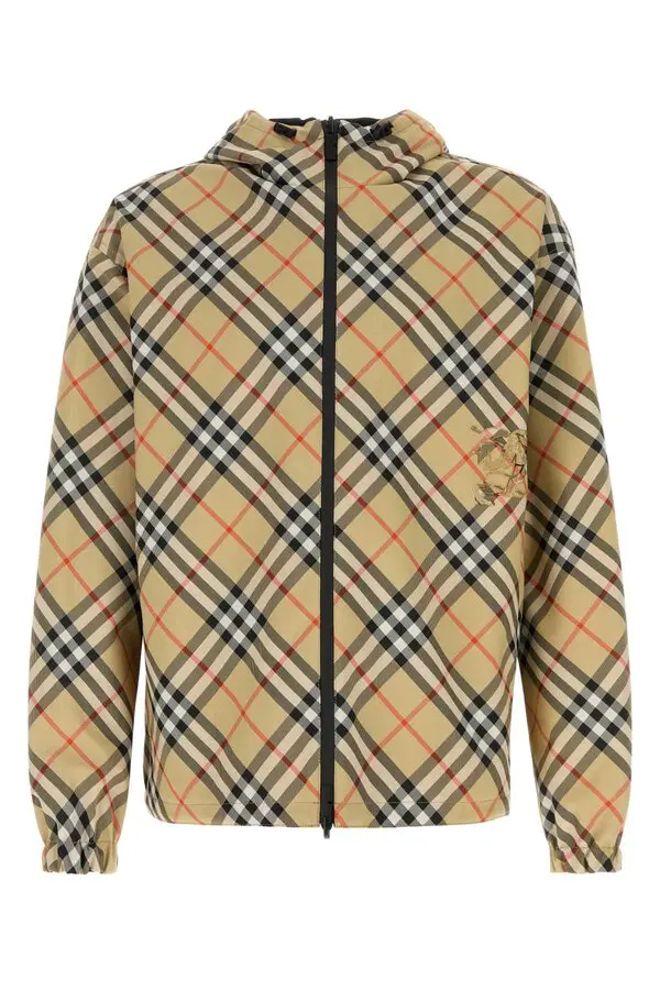 Burberry Embroidered Reversible Polyester Jacket