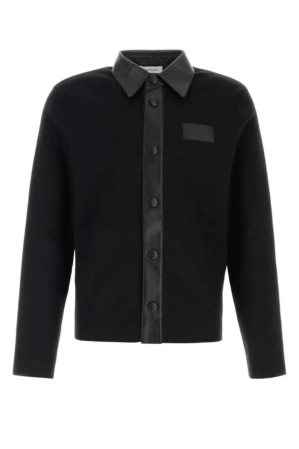 Givenchy Mixed-material Cardigan