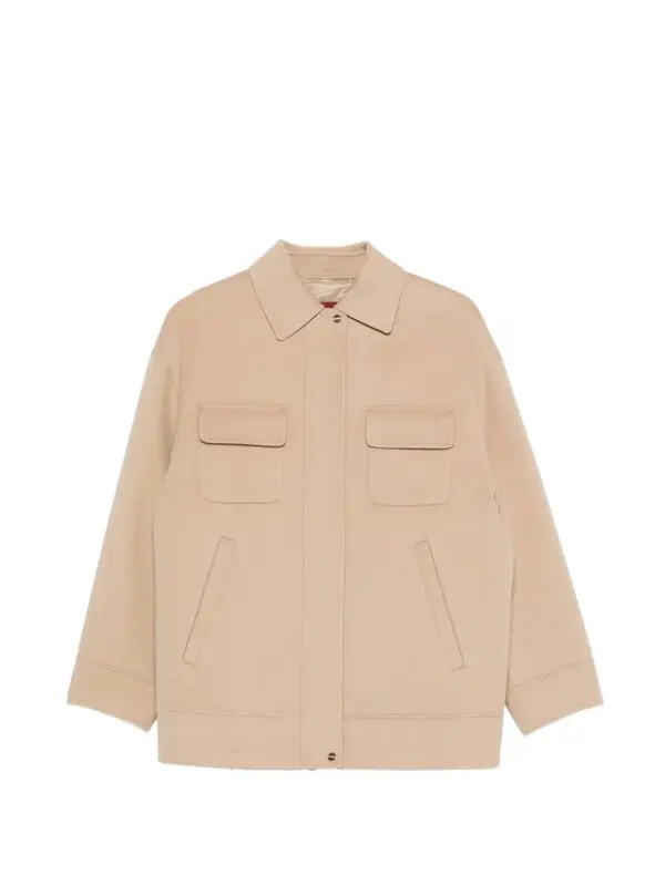Max Mara Wool-silk Shirt Jacket