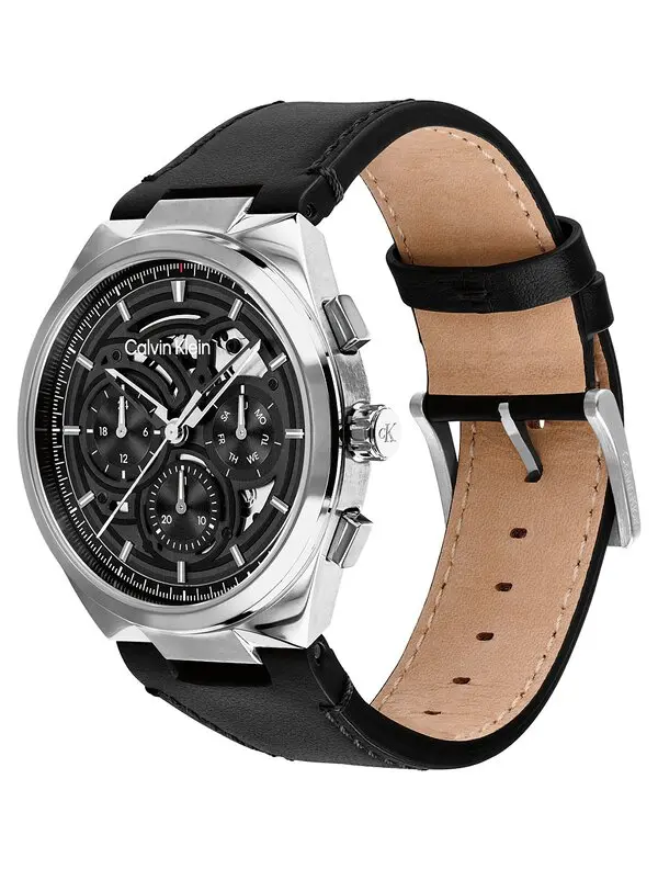 Calvin Klein Skeleton Dial Chronograph Watch