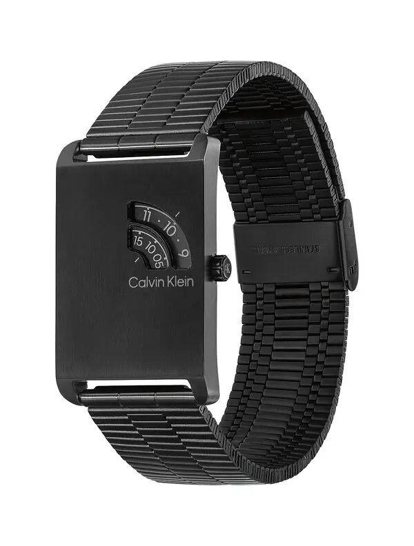 Calvin Klein Jump-hour Bracelet Watch - Black