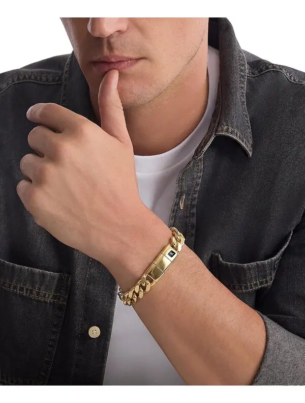 Calvin Klein Polished Chain Bracelet - Gold