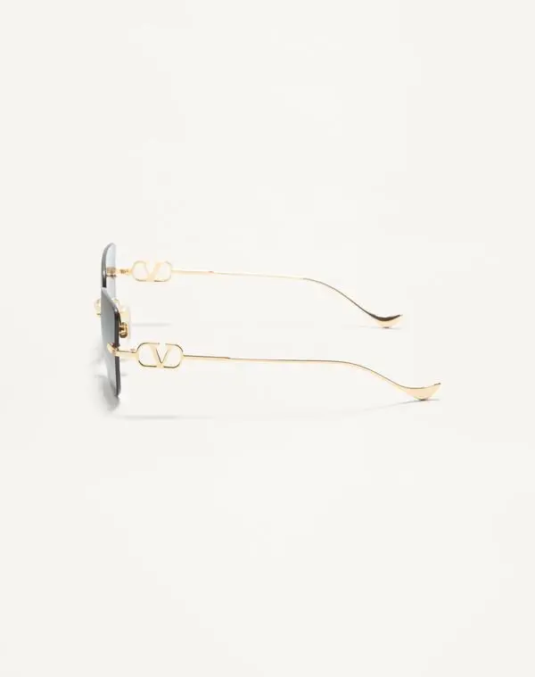 Valentino Garavani Geometric Metal Eyewear