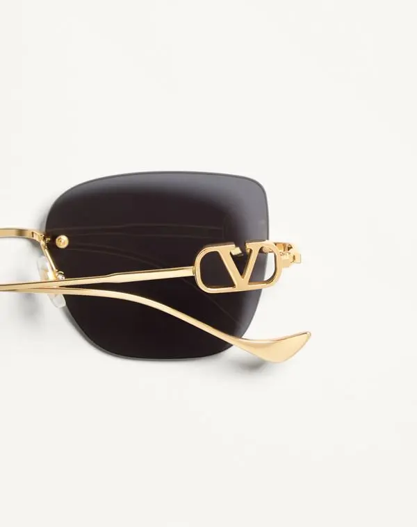 Valentino Garavani Geometric Metal Eyewear