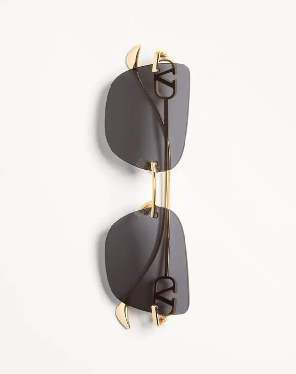 Valentino Garavani Geometric Metal Eyewear