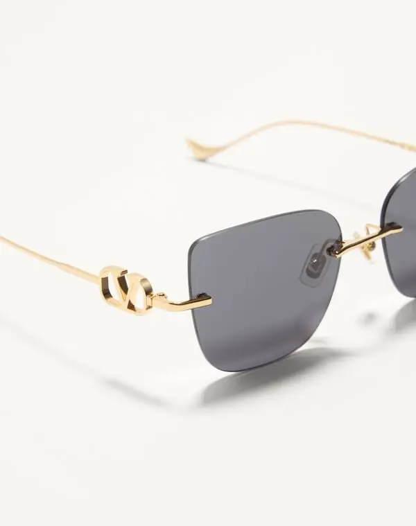 Valentino Garavani Geometric Metal Eyewear