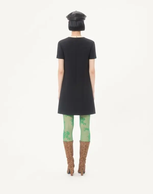 Valentino Garavani Crepe Couture Short Dress