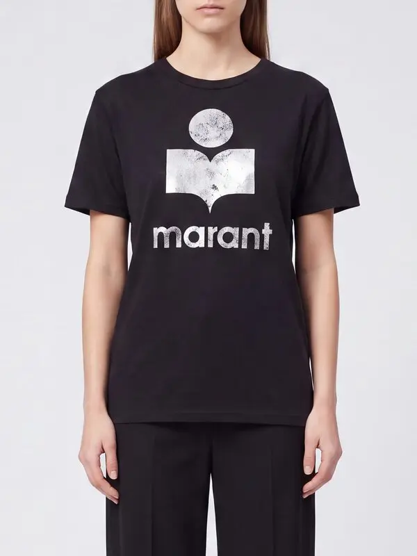 Isabel Marant Étoile Short Sleeve T-shirt - Black
