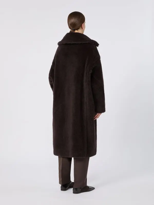 Max Mara Teddy Bear Icon Coat In Alpaca And Wool