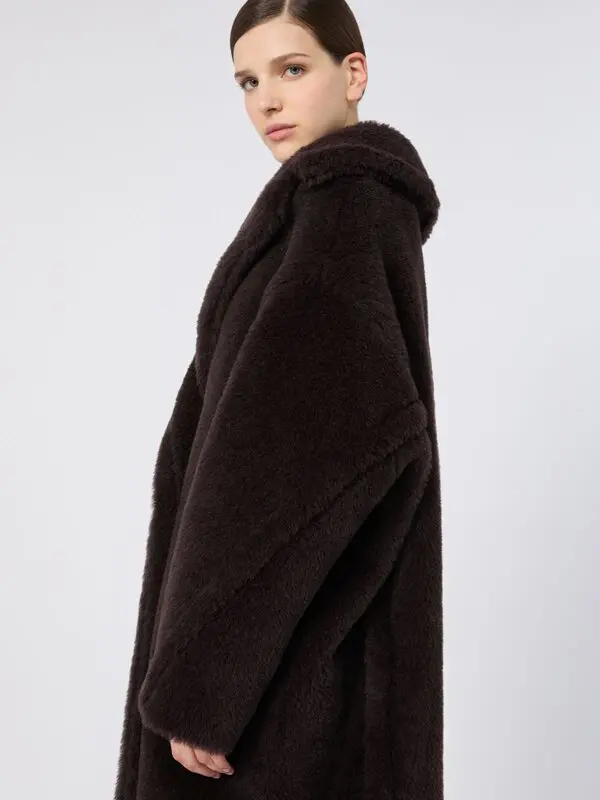 Max Mara Teddy Bear Icon Coat In Alpaca And Wool