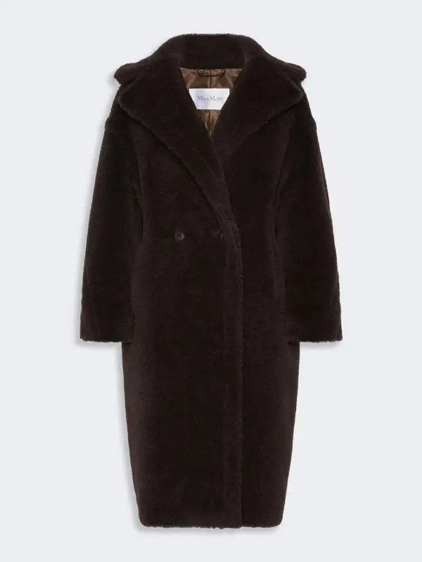Max Mara Teddy Bear Icon Coat In Alpaca And Wool