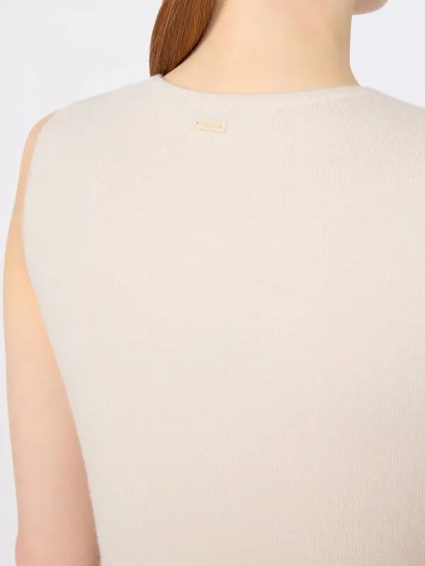 Max Mara Wool And Cashmere Sleeveless Sweater
