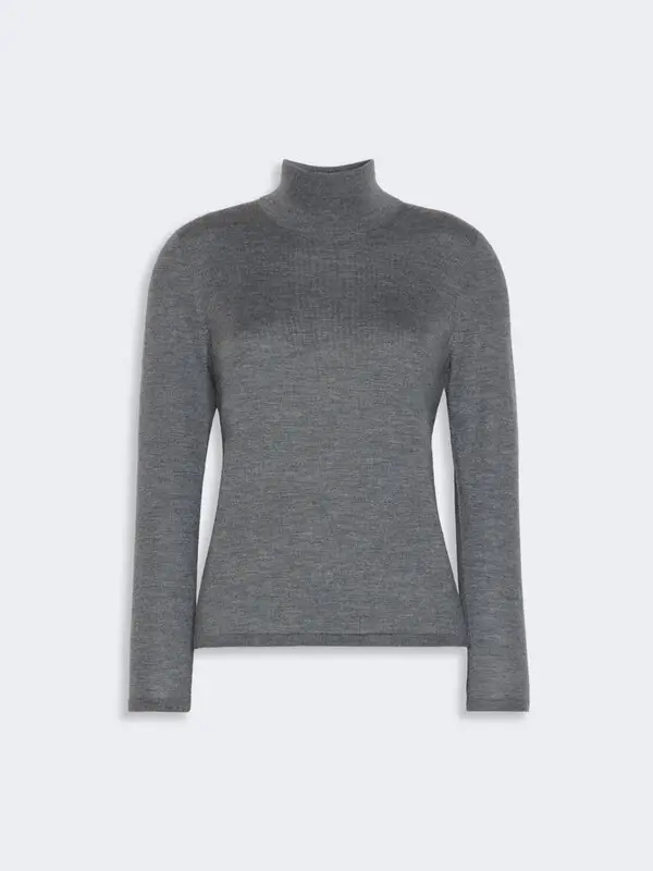 Max Mara Cashmere Yarn Polo-neck Sweater