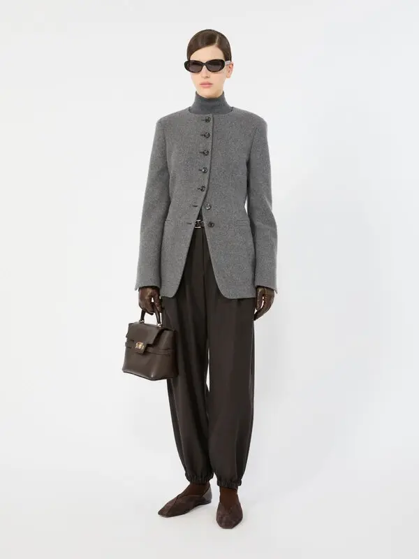 Max Mara Cashmere Yarn Polo-neck Sweater