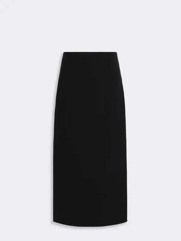 Max Mara Slim Stretch Wool Skirt