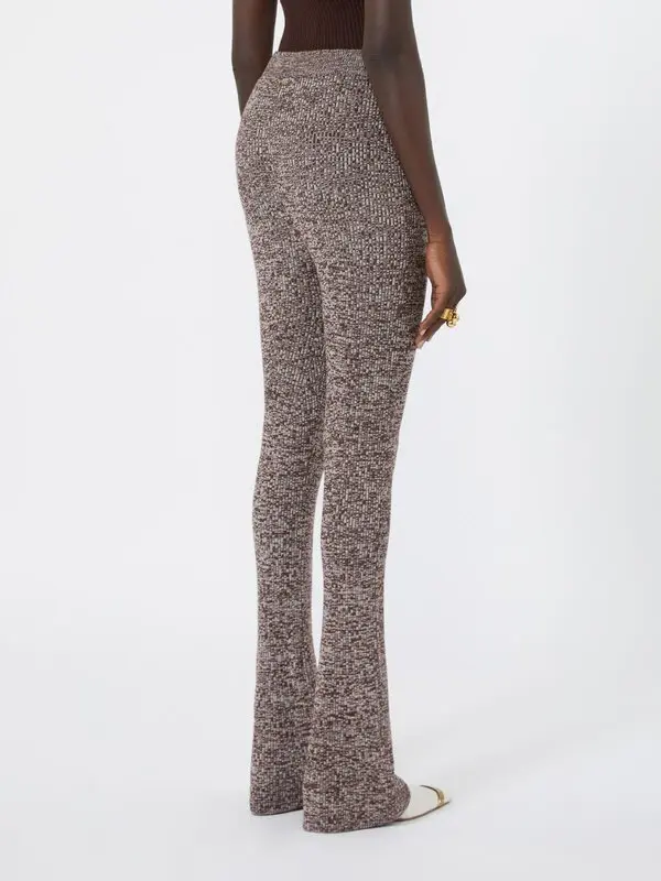 Max Mara Wool-blend Slim Flared Trousers