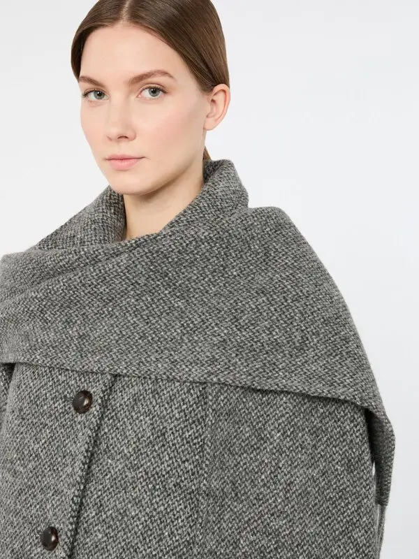 Max Mara Wool-blend Tweed Coat