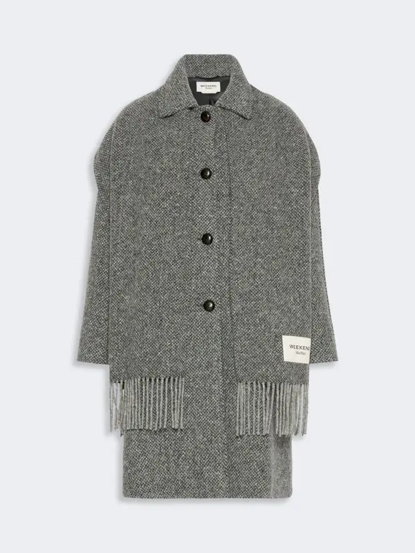 Max Mara Wool-blend Tweed Coat