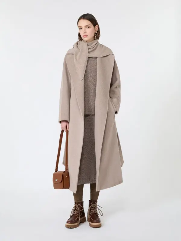 Max Mara Wool And Alpaca Teddy Coat
