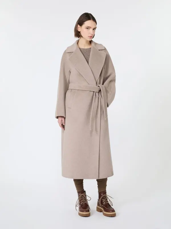 Max Mara Wool And Alpaca Teddy Coat