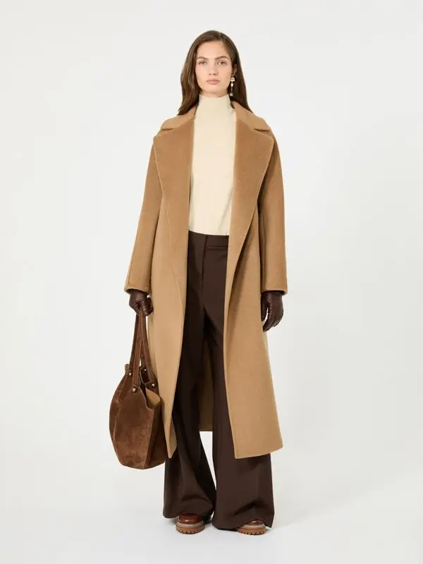 Max Mara Wool And Alpaca Teddy Coat
